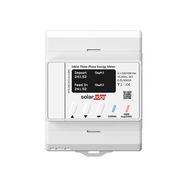 SolarEdge home Inline Meter - 1Ph - 65A MTR-240-1PC1-DW-MW – JEDS Energy